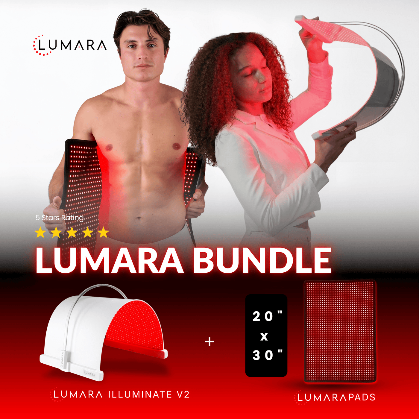 Red Light Therapy Panel | Illuminate Red – Lumara
